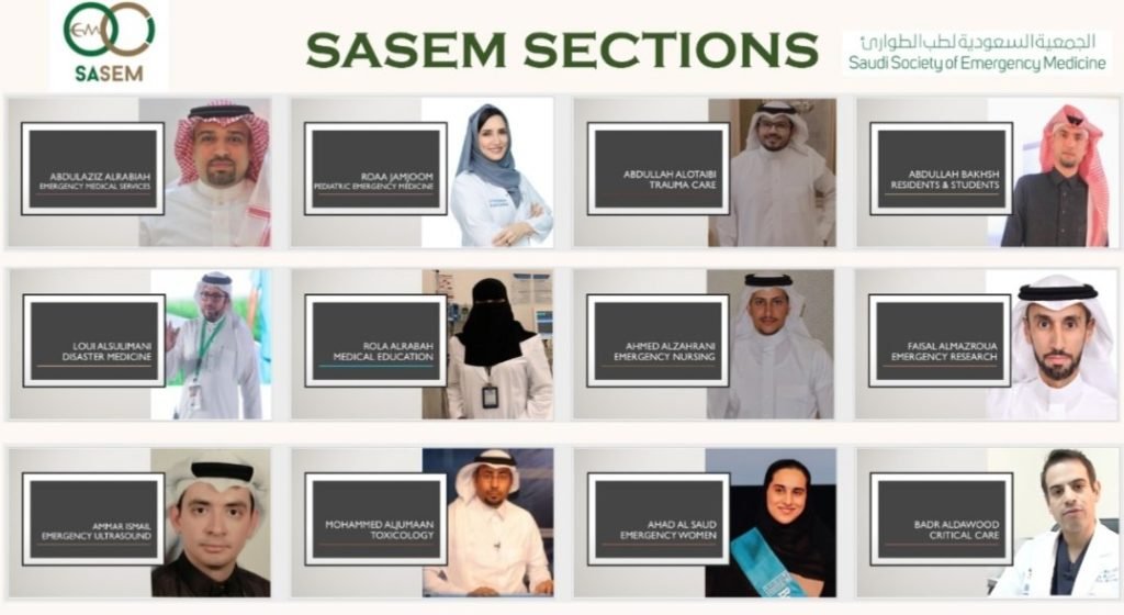 SASEM Sections – Saudi Society of Emergency Medicine